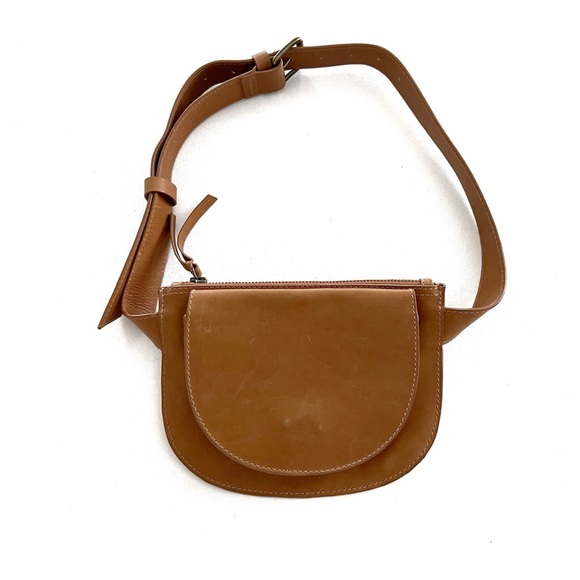 Able | Bags | Able Nara Belt Bag In Cognac Leather | Poshmark